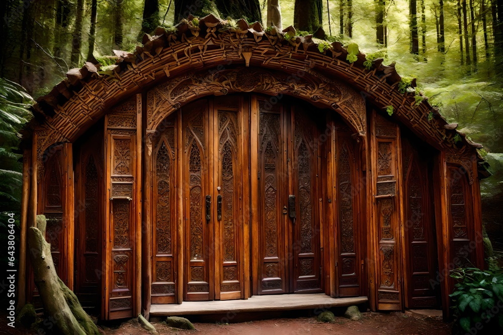 Hidden within a mystical forest, you stumble upon a pair of enchanting ...