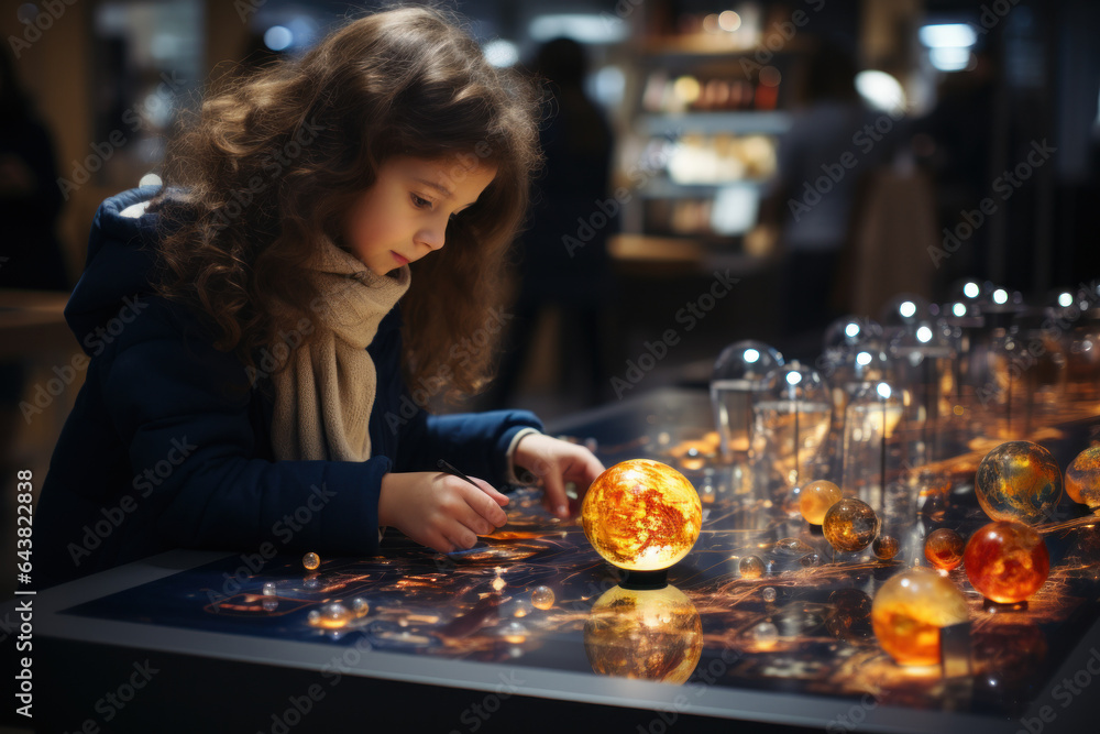 Children immerse themselves in astronomy, studying the phases of the ...