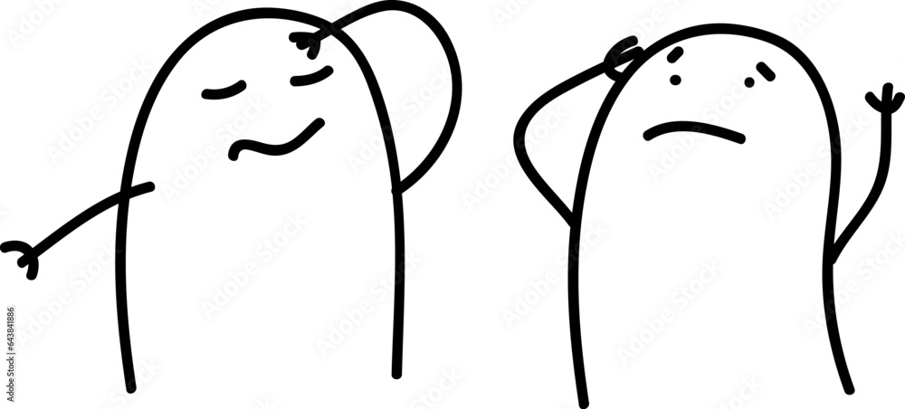 Thumb man. Ill be. Sick fainting from weakness. Boy not knowing what to ...