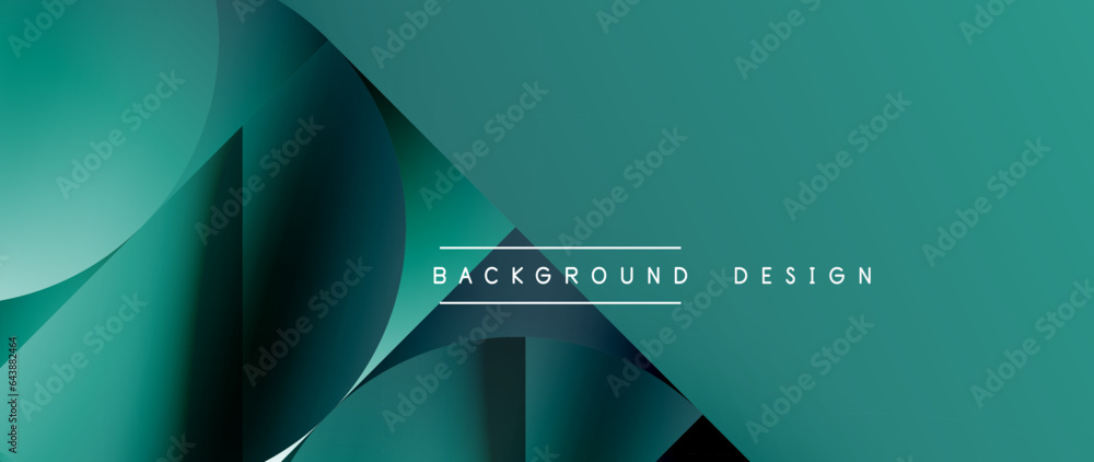 Essence of minimalism - metallic circles and squares converge upon ...