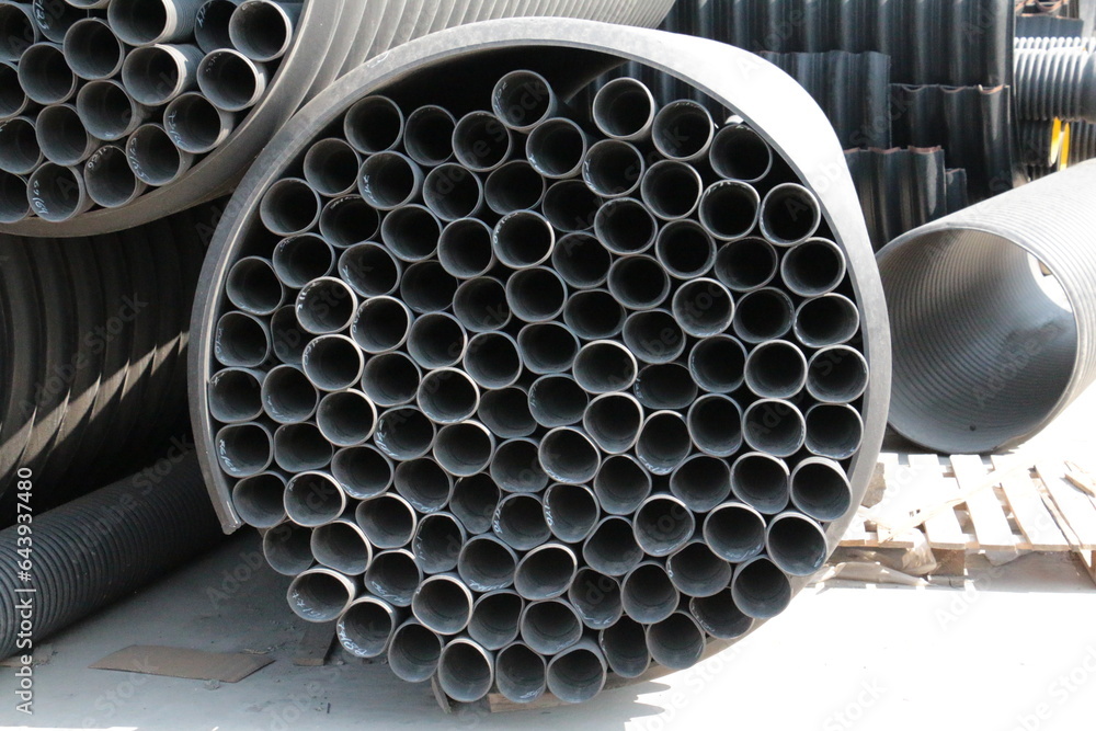 HDPE Corrugated Pipe, HDPE Pipes Manufacturers, HDPE DWC Yellow pipes ...