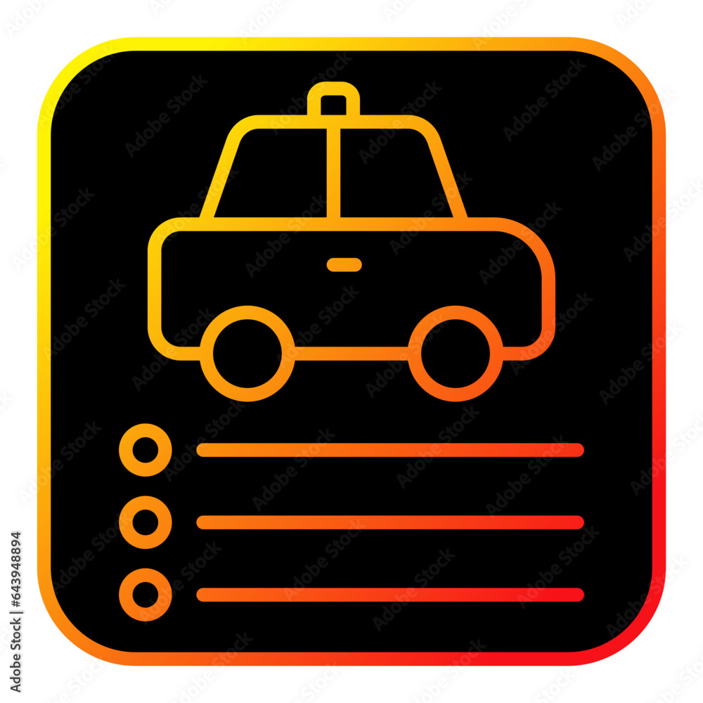 Car App Icon Stock Vector | Adobe Stock