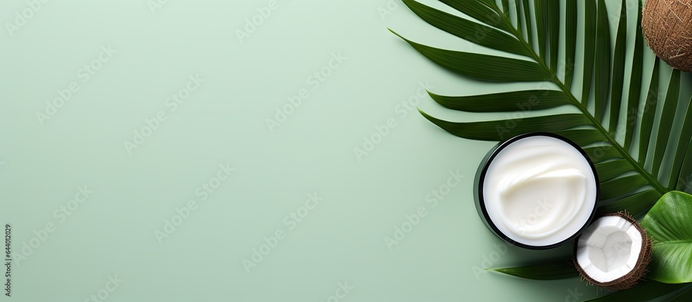 Coconut themed cosmetics for skin care hair care and hydration ...