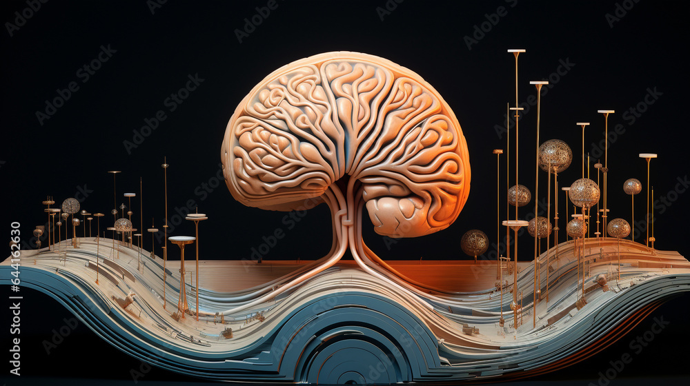 Human Brain Melding AI and Renaissance Art: A Multi-Layered Exploration ...