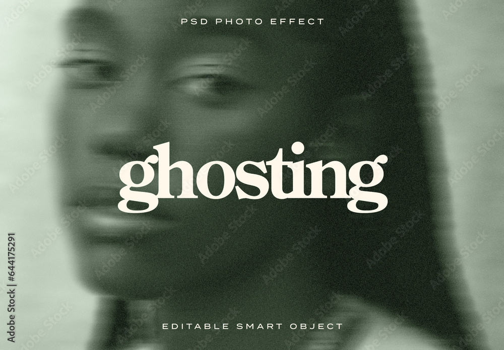 Ghosting Photo Effect Stock Template | Adobe Stock