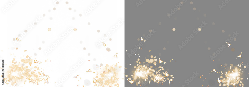 Sparkler light png. Burning sparkler fire with sparks flying around ...