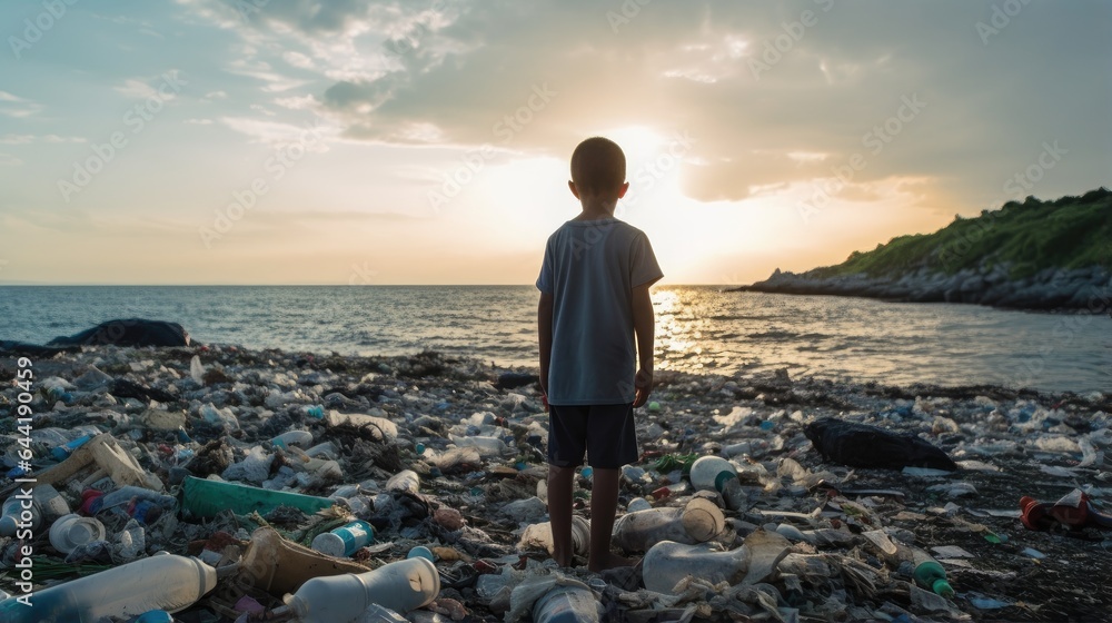 urgency of solving the problem of plastic pollution, thought-provoking ...