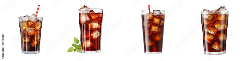 Cola clipart collection, vector, icons isolated on transparent ...