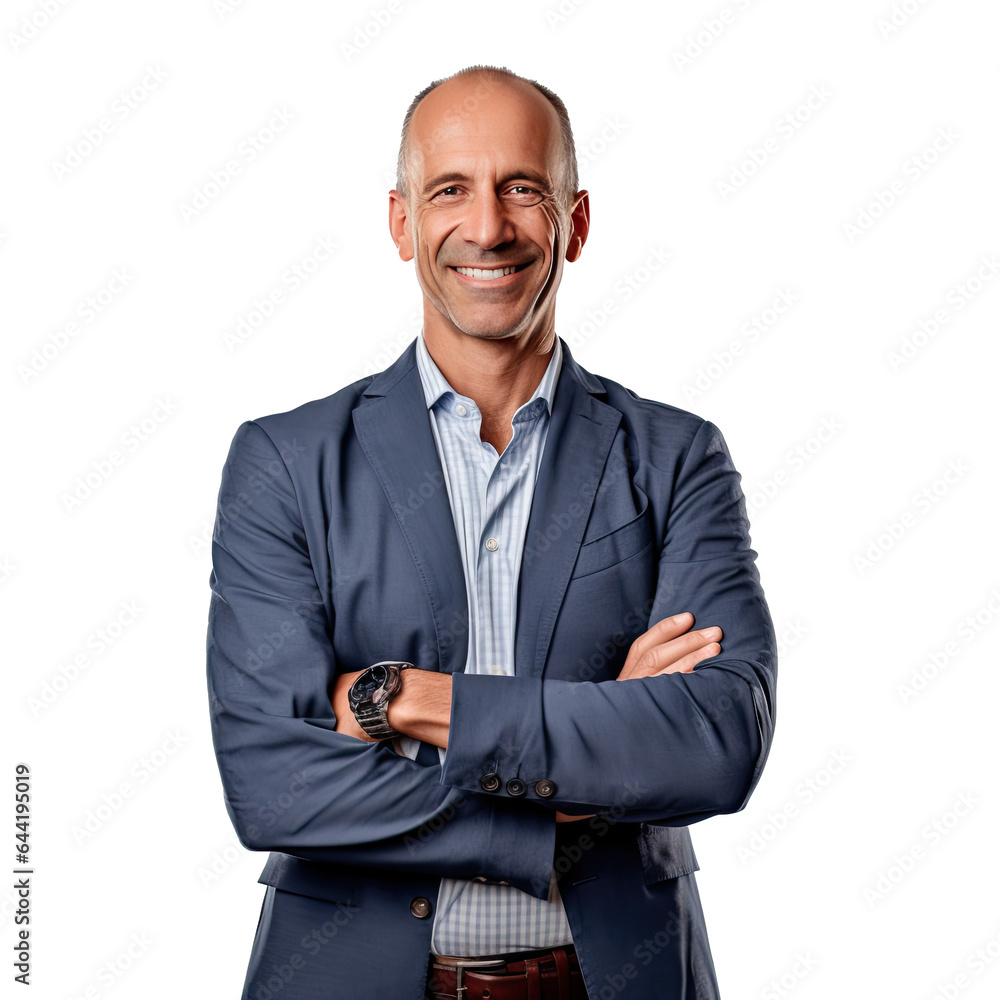 Professional worker portrait illustration with transparent background ...