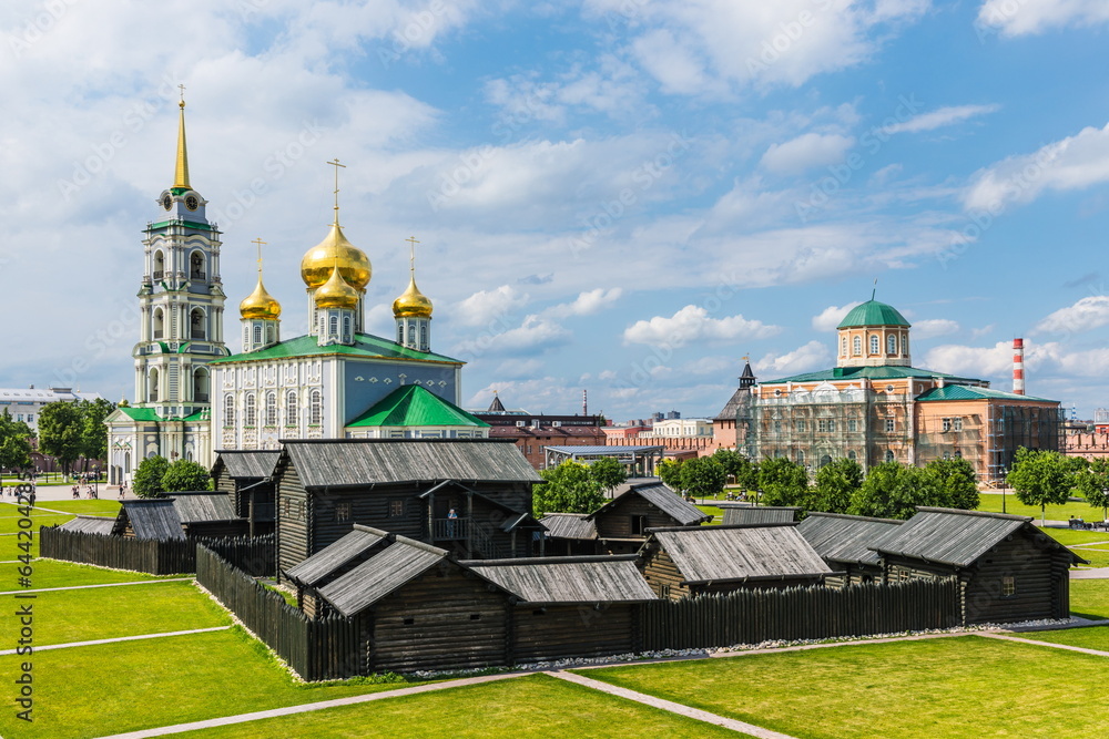 Tula, Russia - June 12, 2022: The Tula Kremlin with the Holy Assumption ...