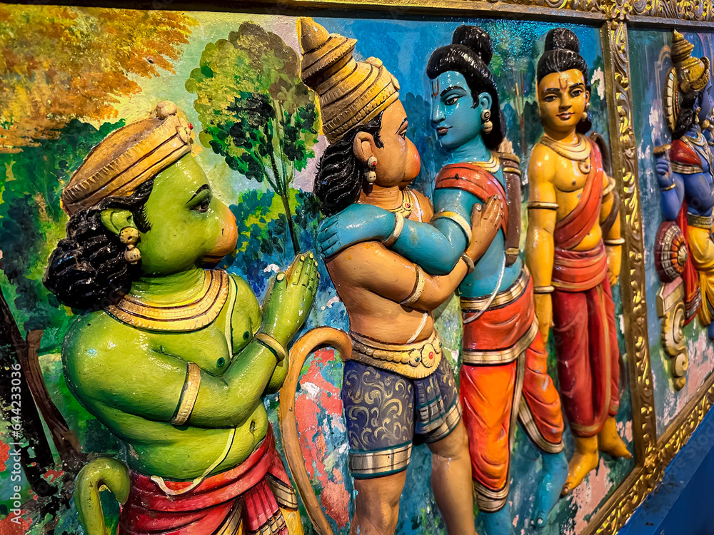 Poster Batu Caves in Kuala Lumpur, one of the largest Hindu attractions ...