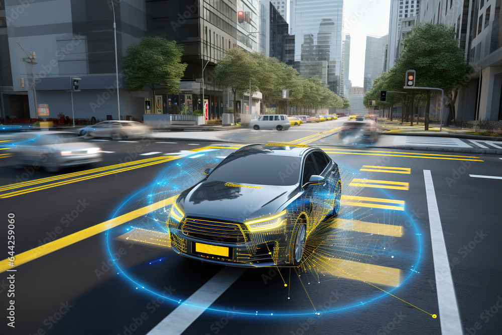 Concept of autonomous Self-Driving car system for safety drive long ...