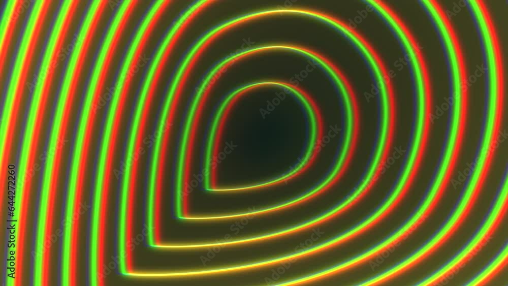 Colorful circular pattern with a central spiral design in red, yellow ...