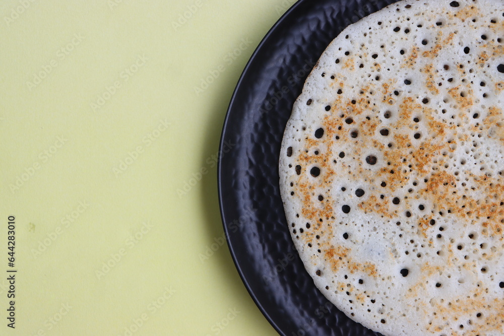 Set dosa, Kutty dosa, also called thattu dosa, south Indian food Stock ...