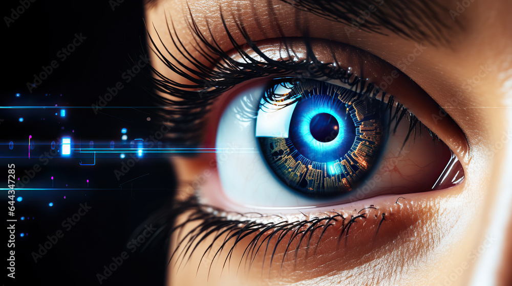 Advanced Eye Technology Holographic Surveillance, Digital ID ...