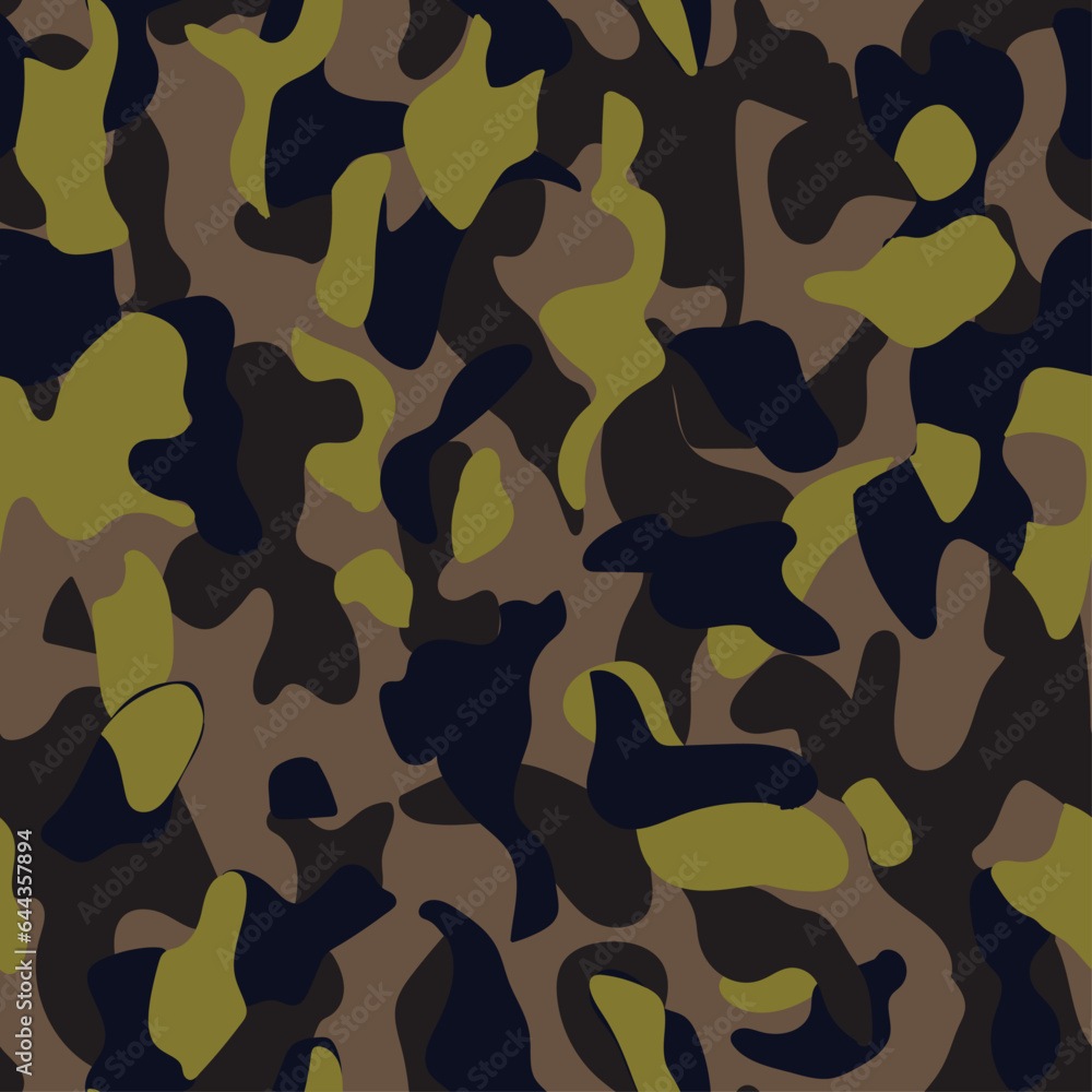 Camouflage pattern background for army and military Stock Vector ...