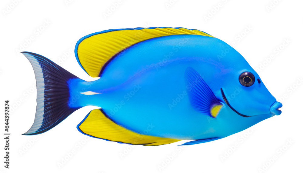 sea fish isolated on transparent background cutout Stock Photo | Adobe ...
