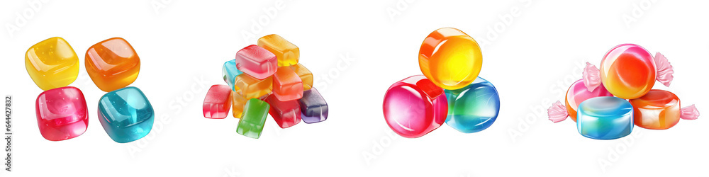 Hard Candy clipart collection, vector, icons isolated on transparent ...