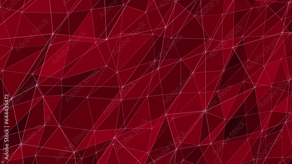 Abstract Backgrounds Concept Of Connectivity Through Polygonal Shapes And Triangle Connections