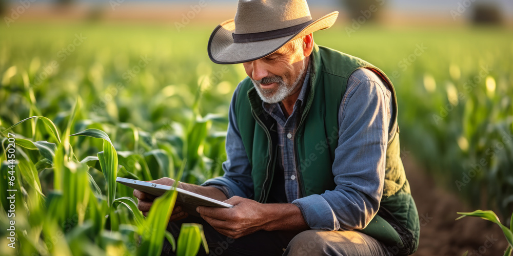 Future of Farming: Corn Fields and Tablets in Sustainable Harvesting ...