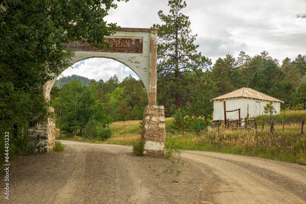 The Frontier Pathways Scenic Byway in the Spanish Peaks of southwestern ...