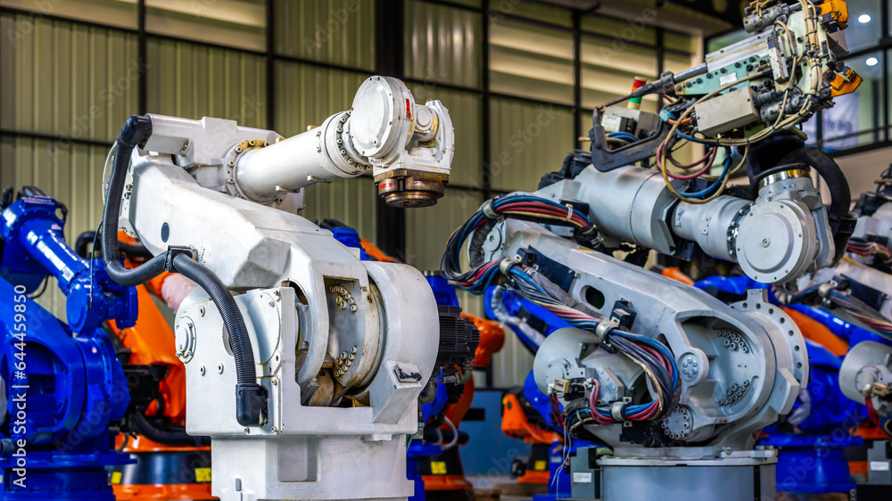 Robotics, Robot for industry. Collaborative robot, safe, flexible. AI ...