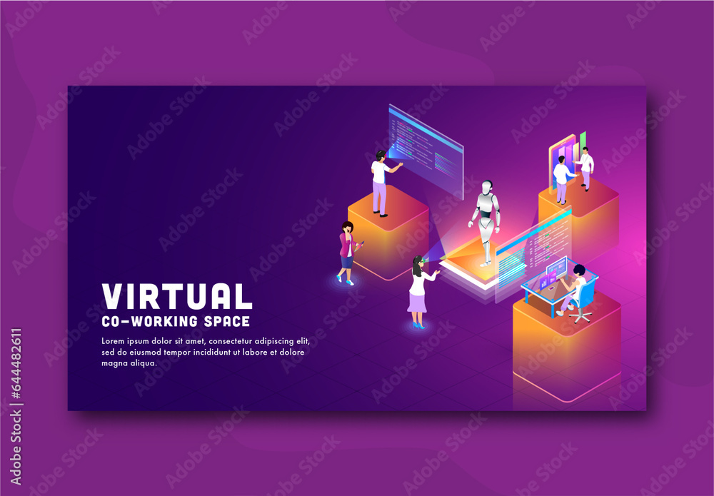 Responsive Landing Page Design, Analysts Analysis Data Through VR Glasses and Robot for Virtual ...