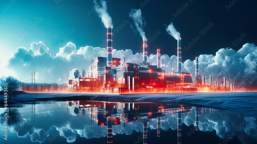 Carbon Capture Facilities, Reversing Emission Impacts Stock ...