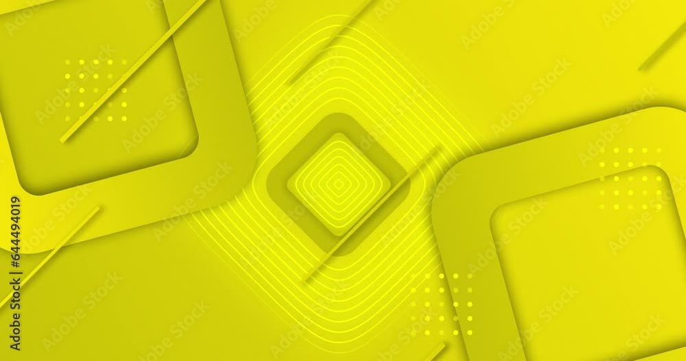 Abstract memphis geometrical shape background animation of diagonal ...
