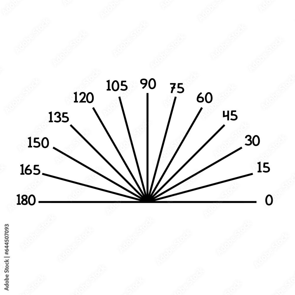 Vetor de Eye astigmatism test grid. Oculist Vector printable chart ...