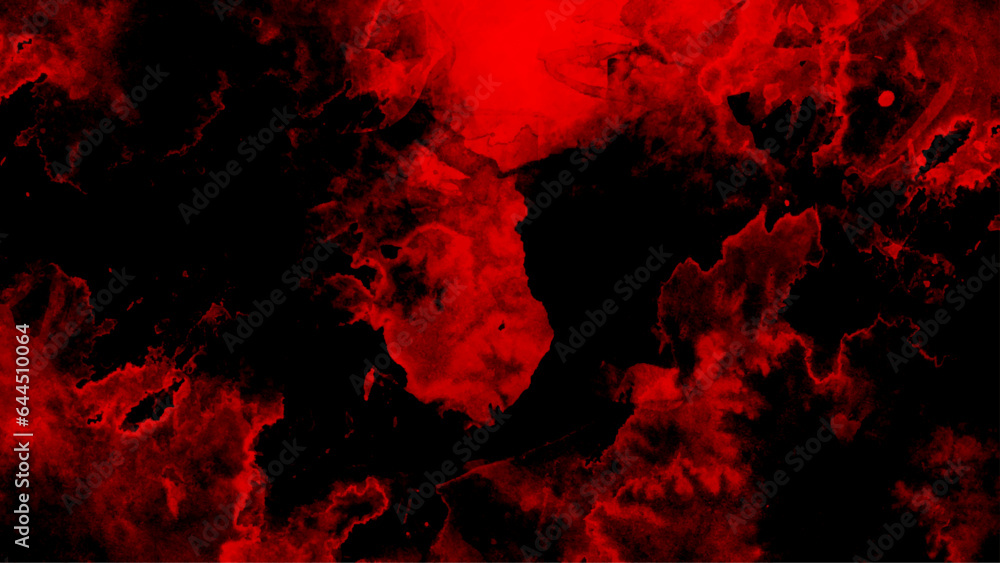 Dark Red horror scary background. Red textured stone wall background ...