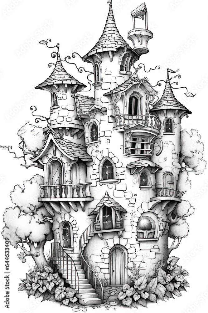 Fairy house, fairytale house, Fairy home, Elf House, Elf Home, small ...