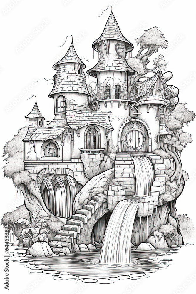Fairy house, fairytale house, Fairy home, Elf House, Elf Home, small ...