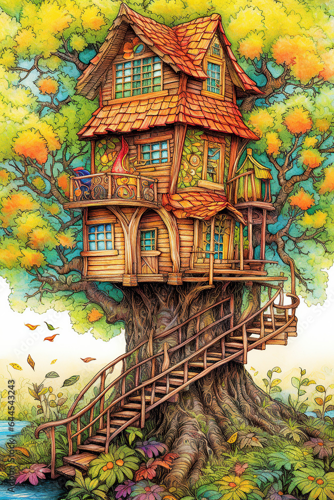 Fairy house, fairytale house, Fairy home, Elf House, Elf Home, small ...