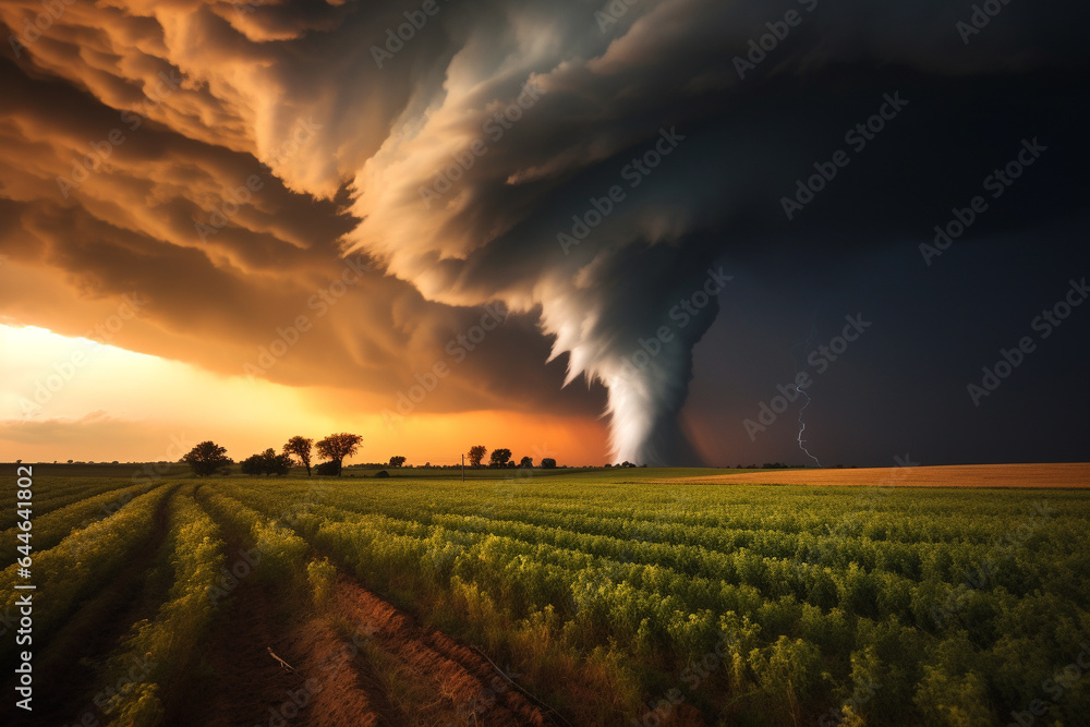 hurricanes and tornadoes. Abnormal weather and natural disasters are ...