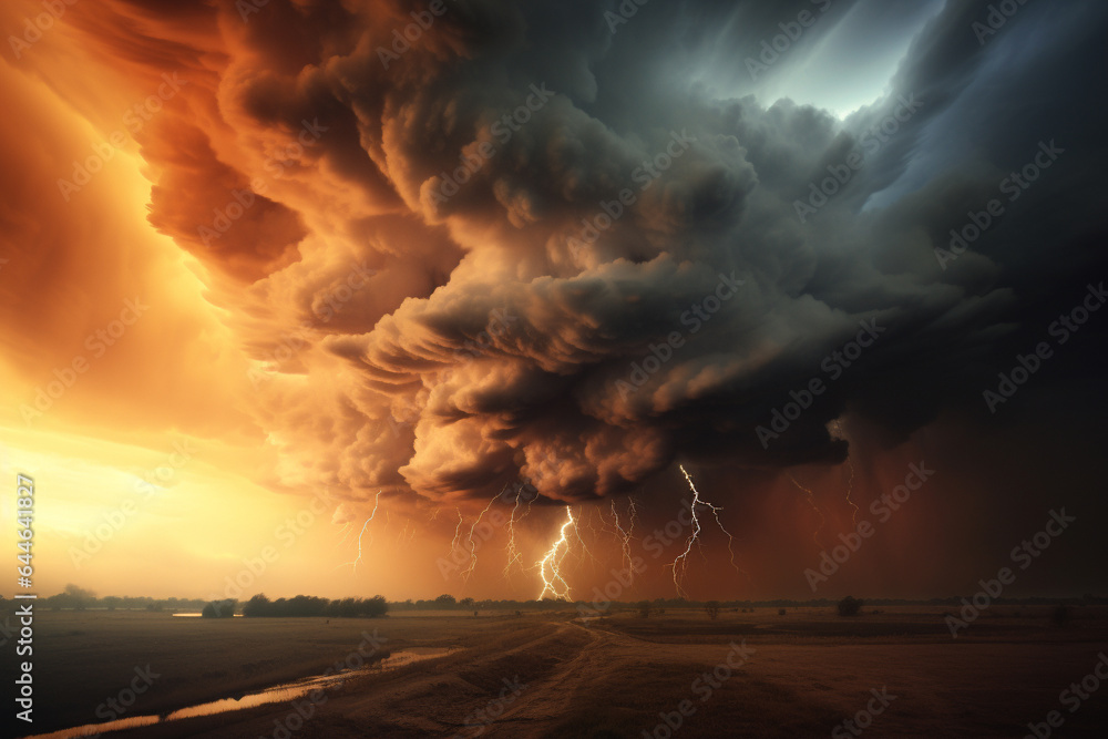 hurricanes and tornadoes. Abnormal weather and natural disasters are ...