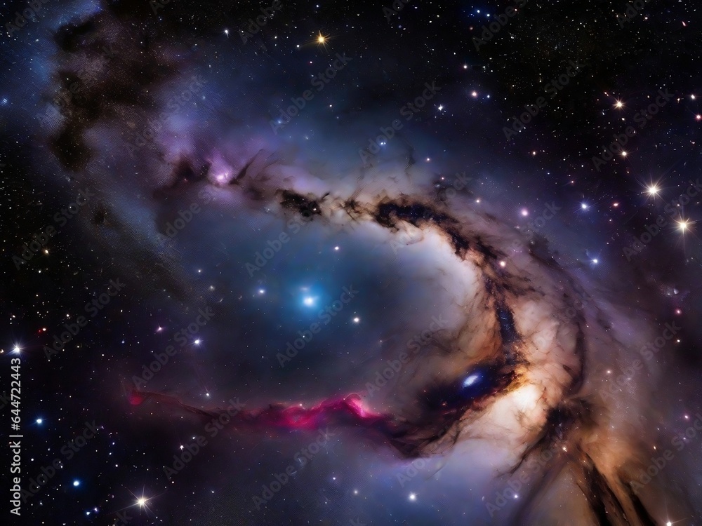 planets, stars and galaxies in outer space showing the beauty of space ...