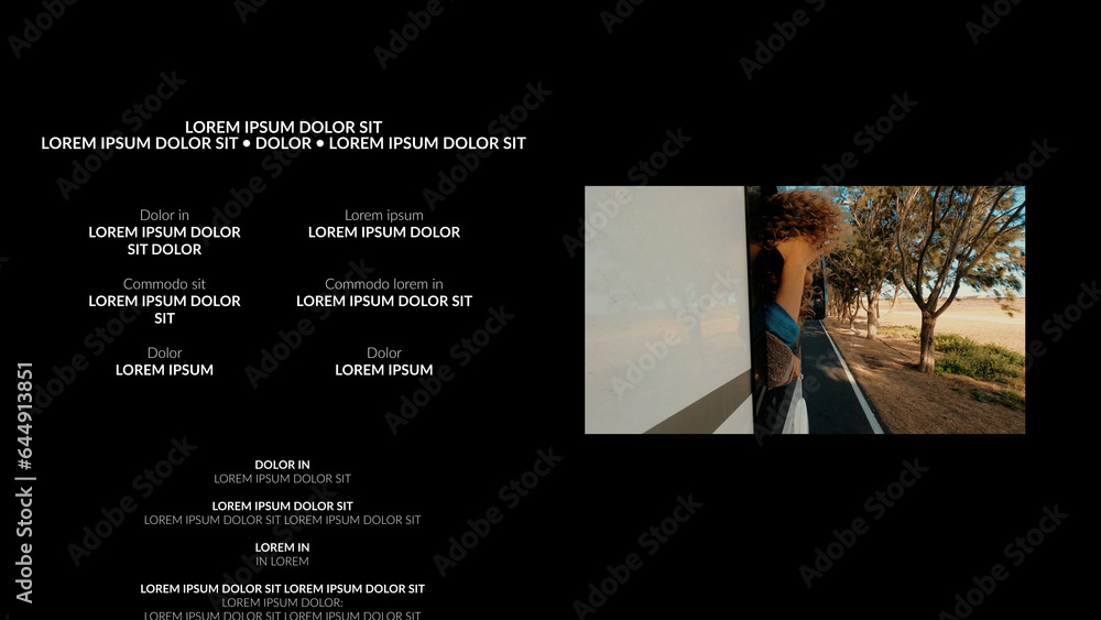 Film Credits KIT Stock Template | Adobe Stock