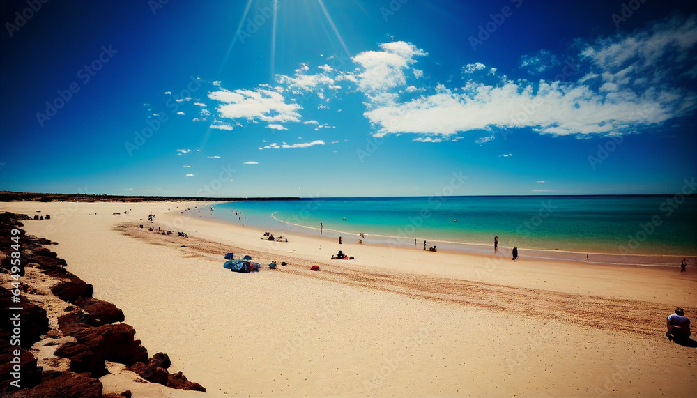 Altersteilzeit und Rente mit Rentenanspruch Urlaub machen am Strand ...
