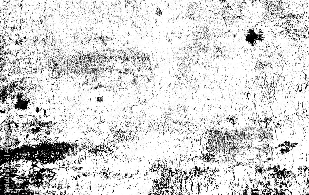 Grunge style cracked texture vector background, dusty surface black ...