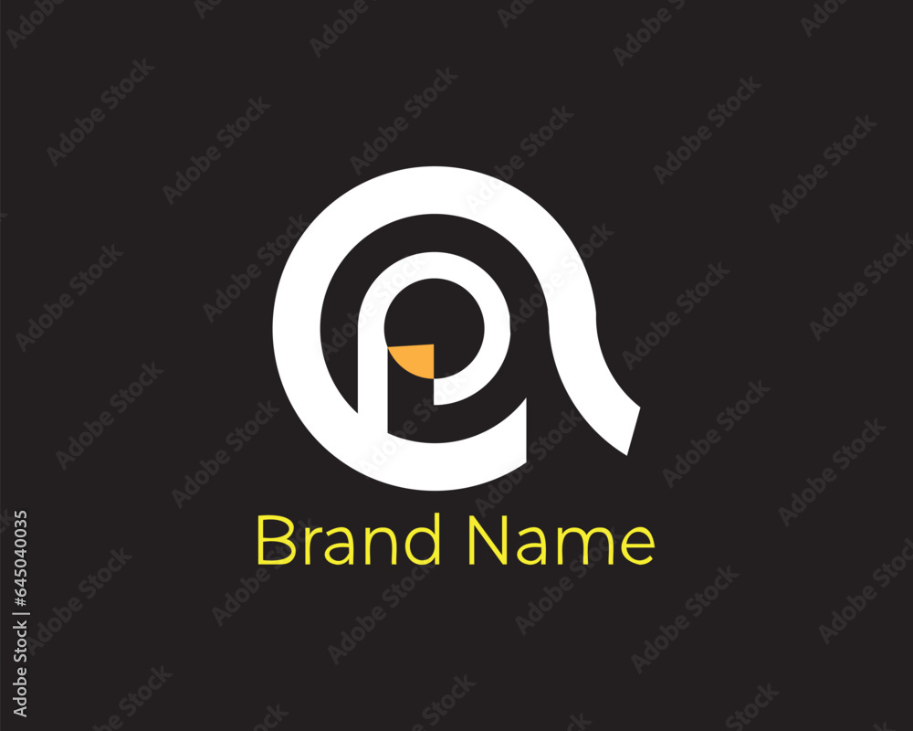 ***QP letter logo ***EPS file ***Editable Text And Color ***CMYK Colors ...