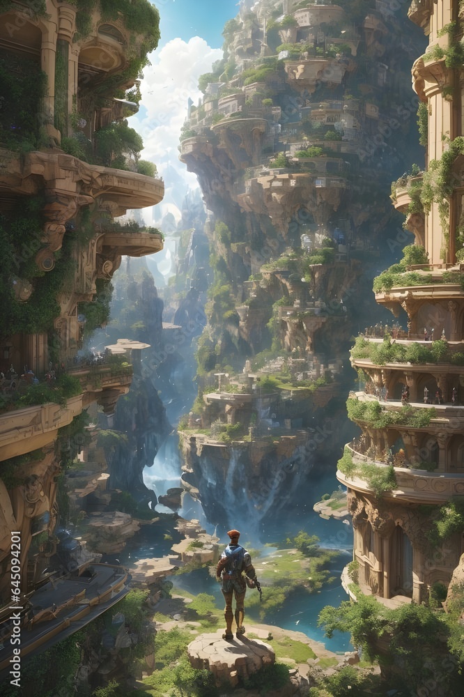 Virtual Realms Unveiled Hyper-Real Video Game Scene by Generative AI ...