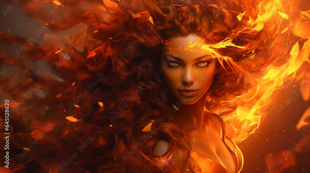 Flame Elemental, The Pyromancer, Fuego, Flame Queen, Firebender, A ...