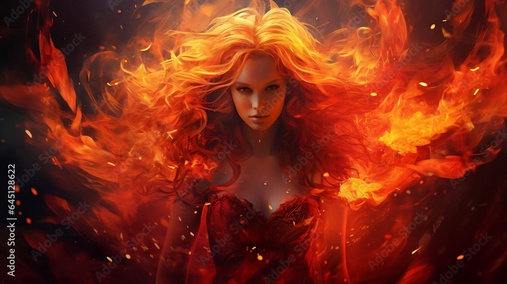 Flame Elemental, The Pyromancer, Fuego, Flame Queen, Firebender, A ...