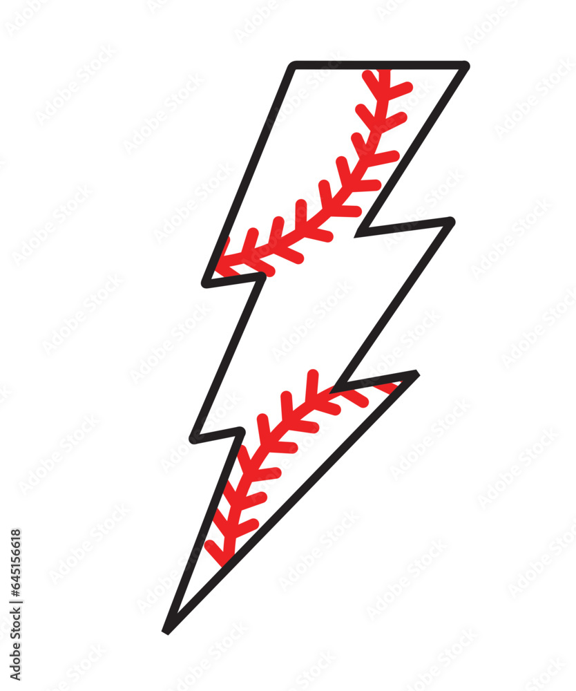 football Lightning Bolt svg png, baseball Lightning Bolt svg png ...