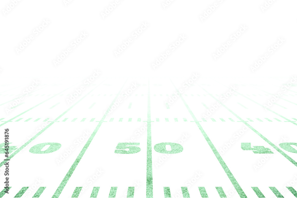 Digital png illustration of markings on american football field on ...