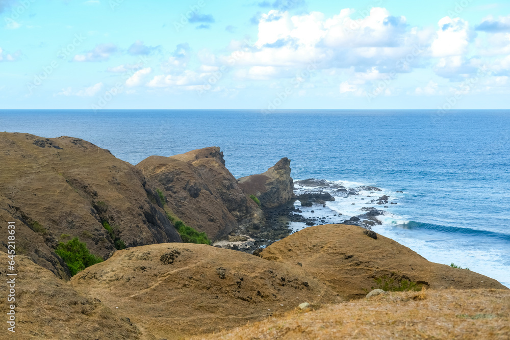 incredible views across the coastline at the top of Bukit Merese Hill ...