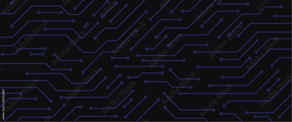 seamless abstract pcb or electrical circuit board vector for ...