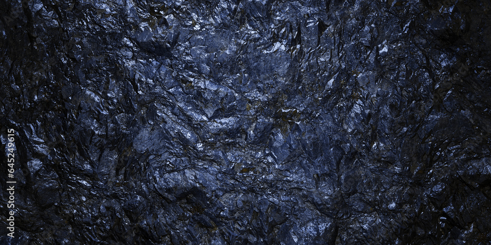 Black rock background. Dark gray stone texture. Black grunge background ...