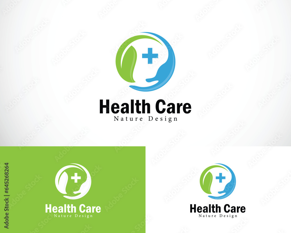 health care logo creative design people plus sign symbol medical clinic ...